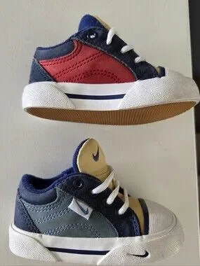Nike | Shoes | 999 Vintage Nike Multi Block Color Shoessize 4c | Poshmark